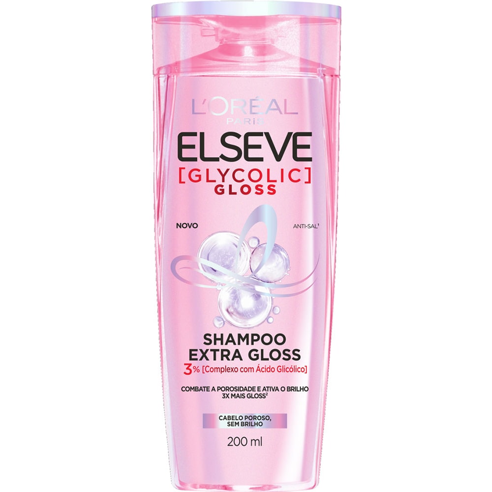 Shampoo Elseve Glyconic Gloss 200ml - Destro