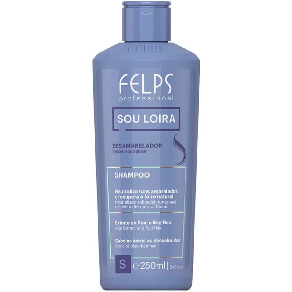 Shampoo Felps Sou Loira 250ml - Destro