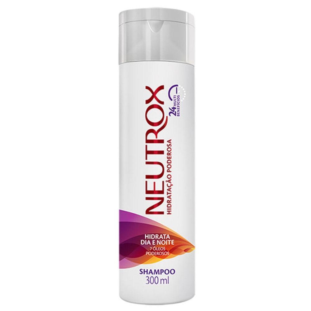 Shampoo Hidratação Poderosa Neutrox 24 Multibenefícios 300ML - Destro