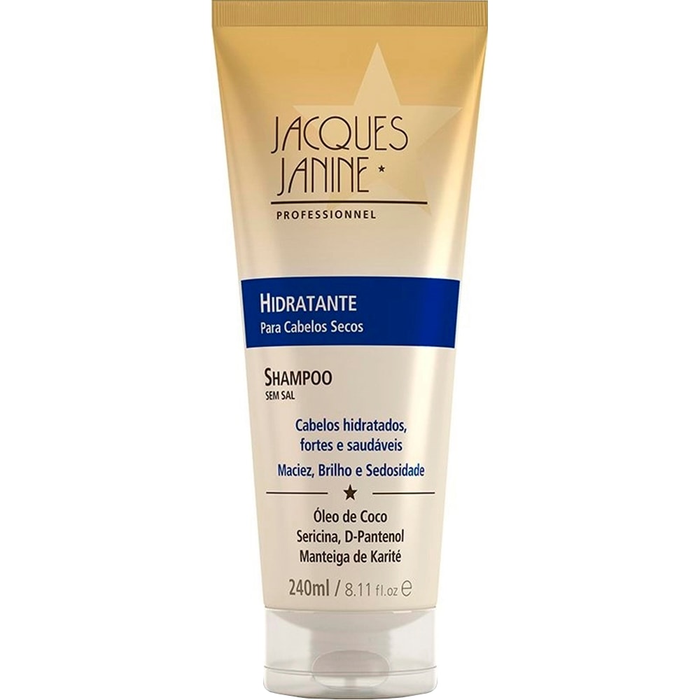 Shampoo Jacques Janine Hidratante 240ml - Destro