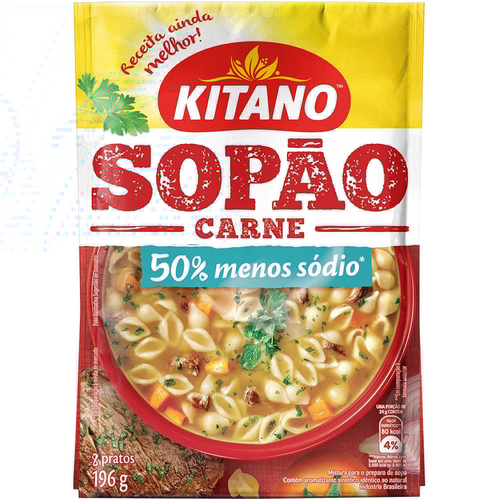 Sopão Kitano De Carne 196g - Destro