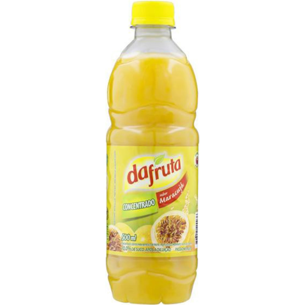 Suco Dafruta Concentrado Sabor Maracujá 500ml - Destro