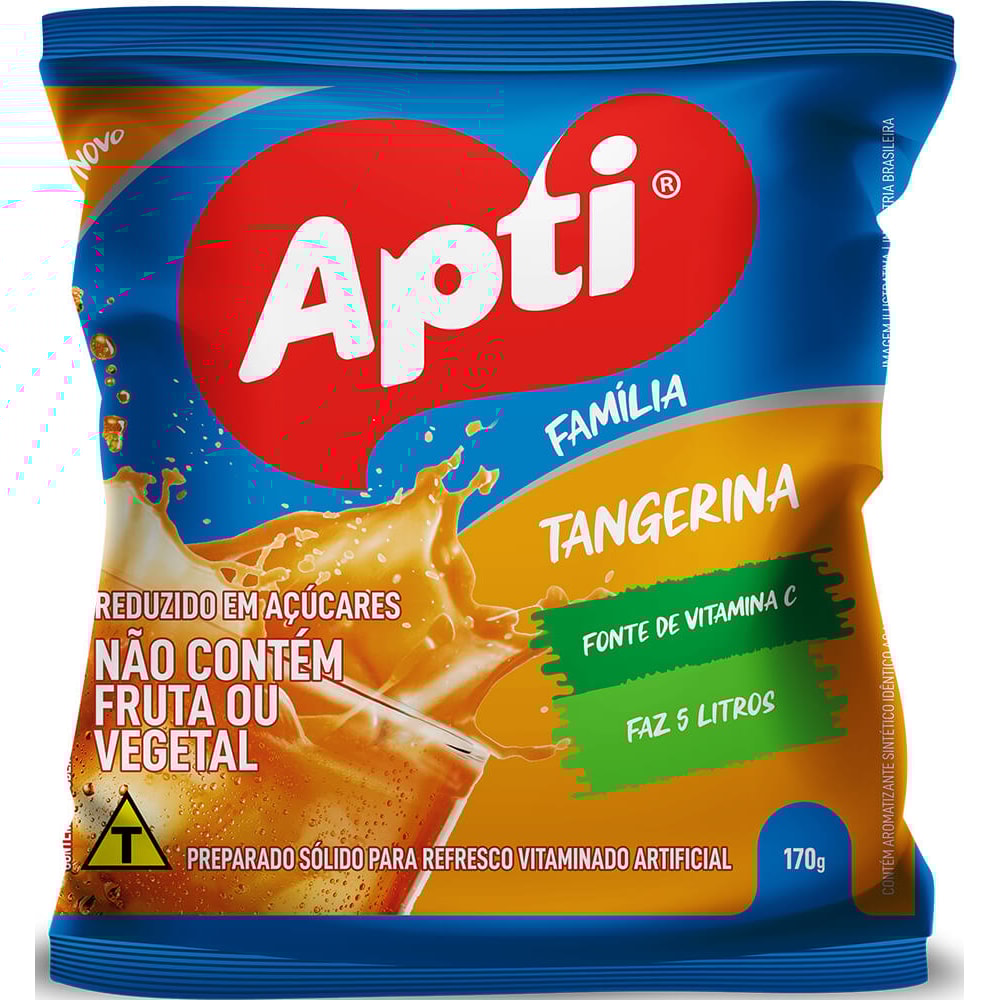 Suco em Pó Apti De Tangerina 170g - Destro