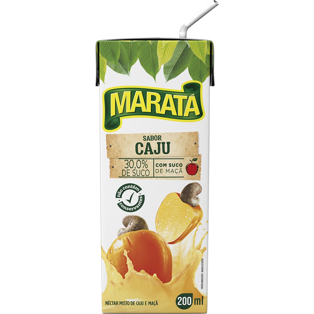 Suco Maratá Néctar Sabor Tangerina Tetrapack 1L - Destro