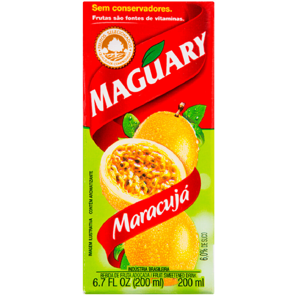 Suco Néctar Maguary Maracujá 200ml - Destro