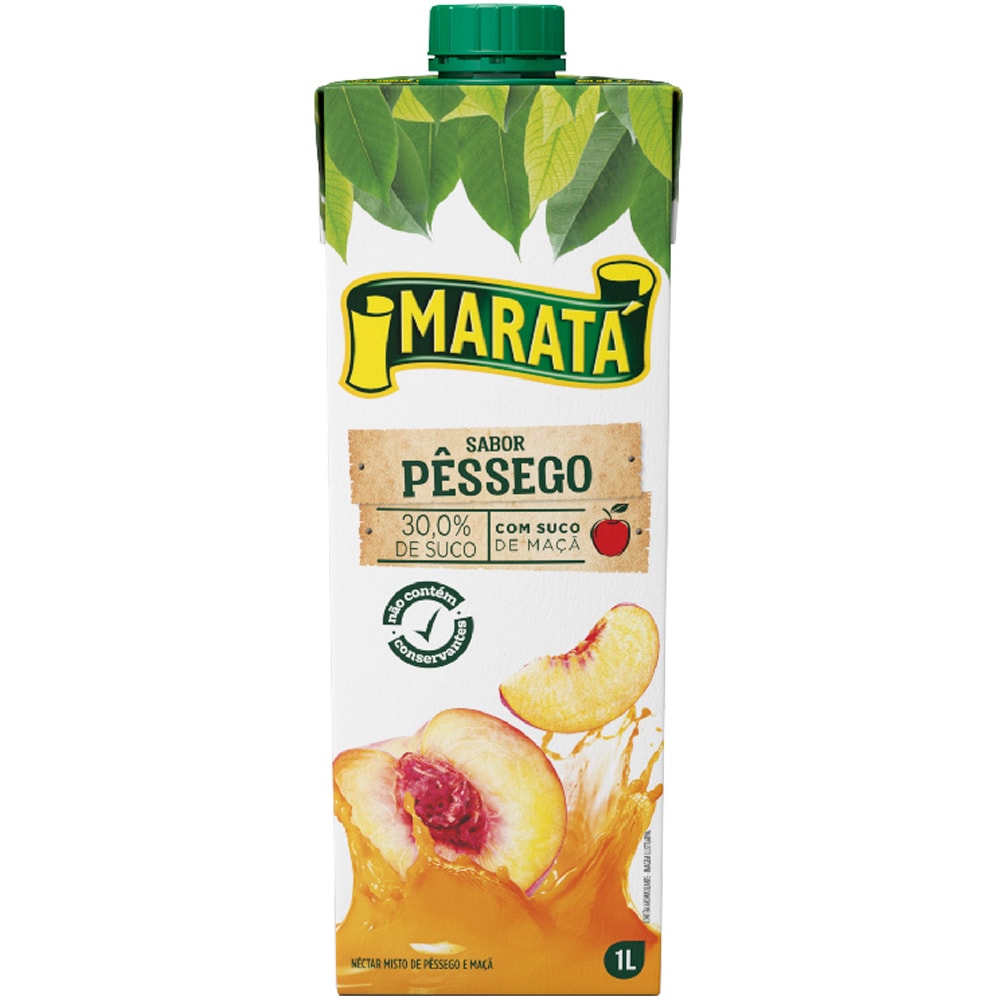 Suco Néctar Maratá Pêssego 1L - Destro