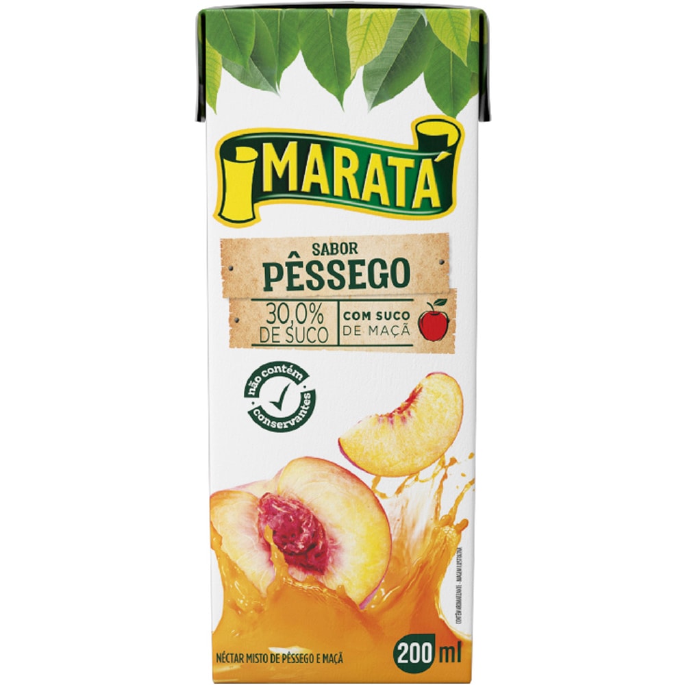 Suco Néctar Maratá Pêssego 200ml - Destro