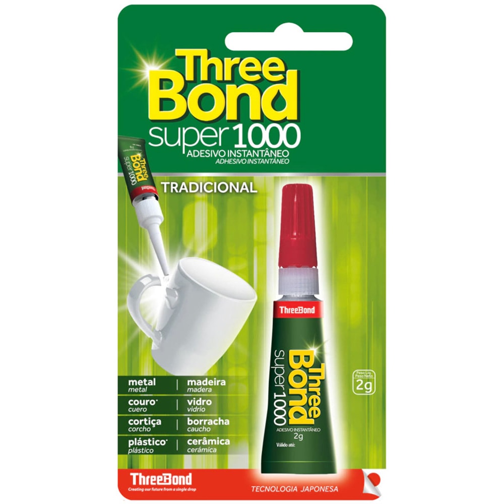 Super Cola Three Bond Tradicional 2g - Destro