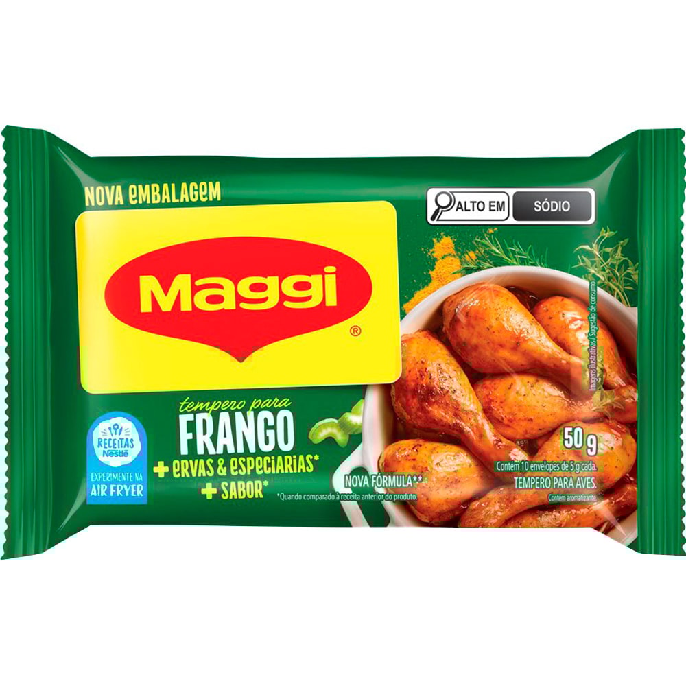 Tempero Maggi para Aves 50g - Destro