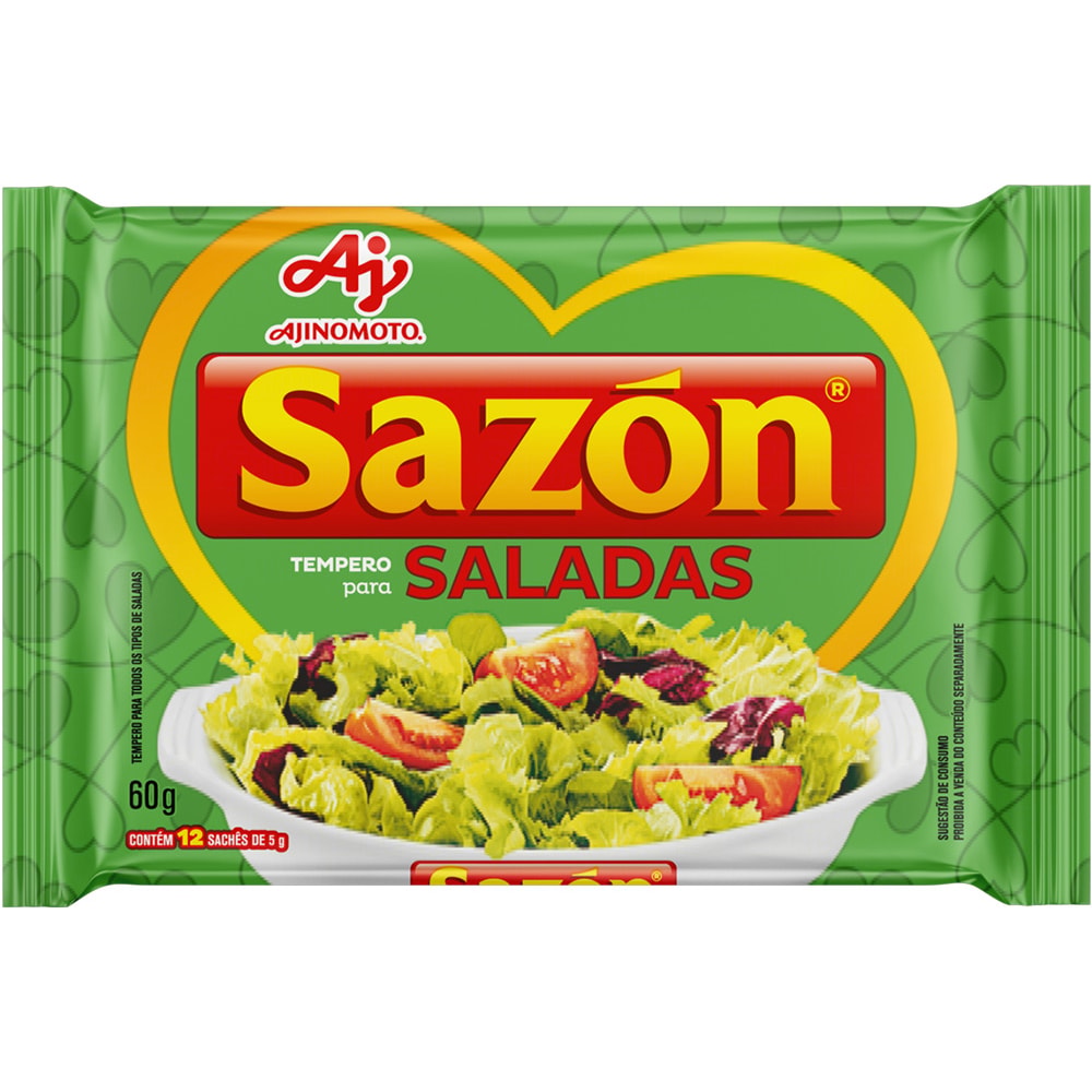 Tempero Sazon Verde para Salada 60g - Destro