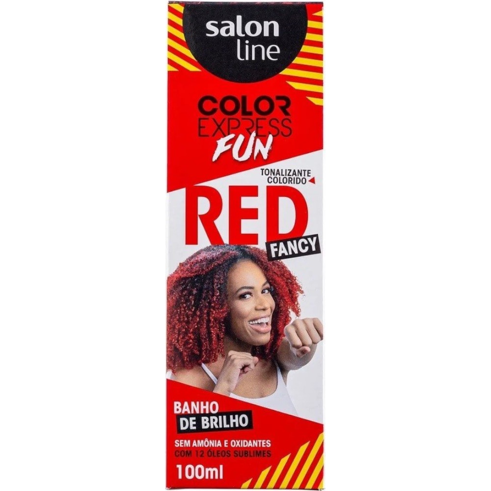 Tonalizante Salon Line Color Express Fun Red Fancy 100ml - Destro