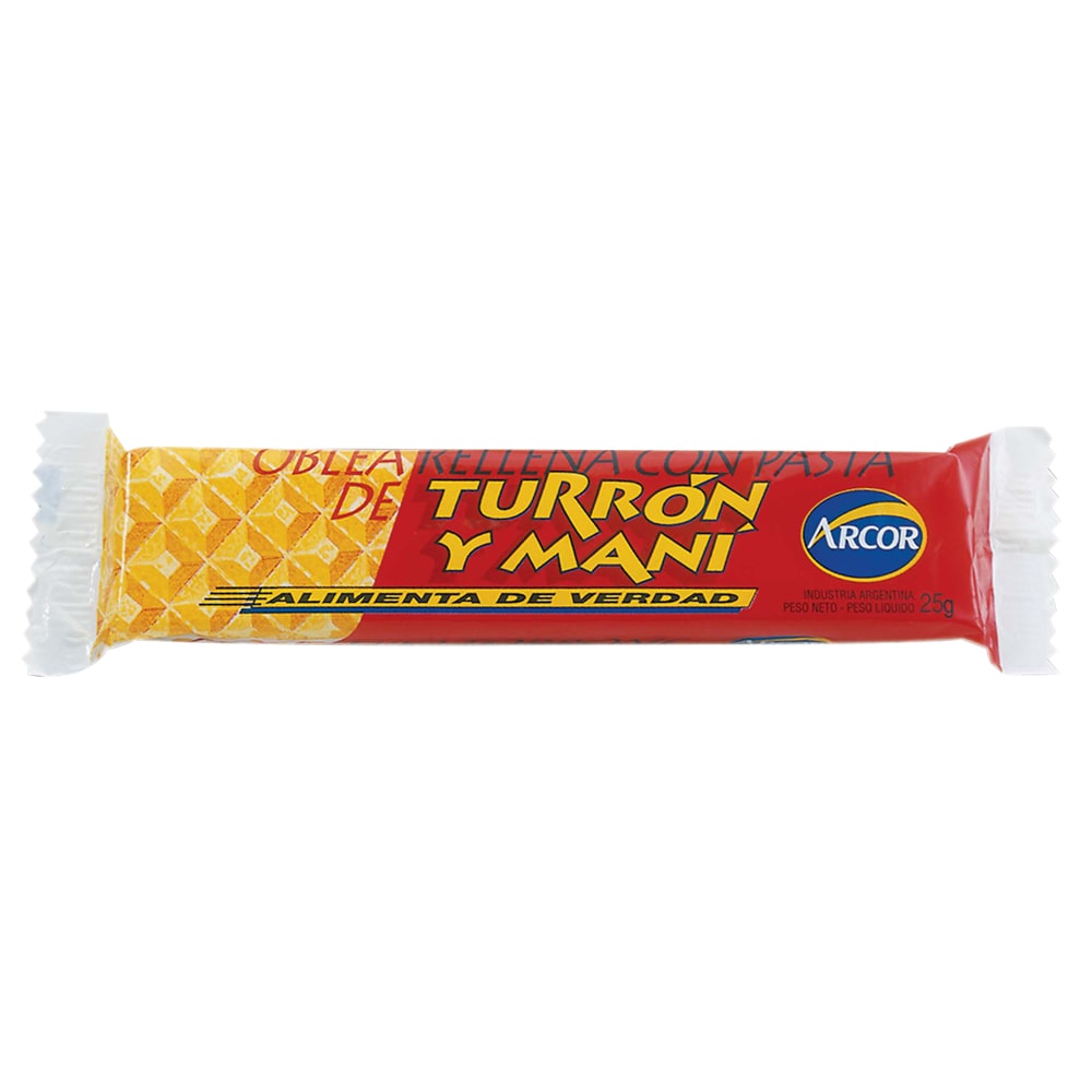 Torrone Arcor Turron Y Mani 25g - Destro