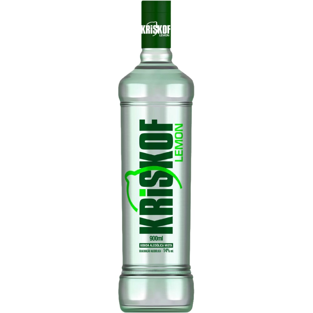 Vodka Kriskof Lemon 900ml - Destro