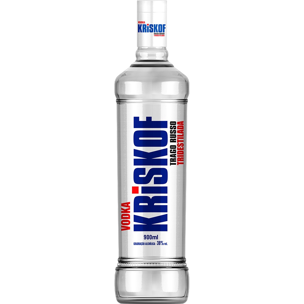 Vodka KrIskof Tridestilada 900ml - Destro