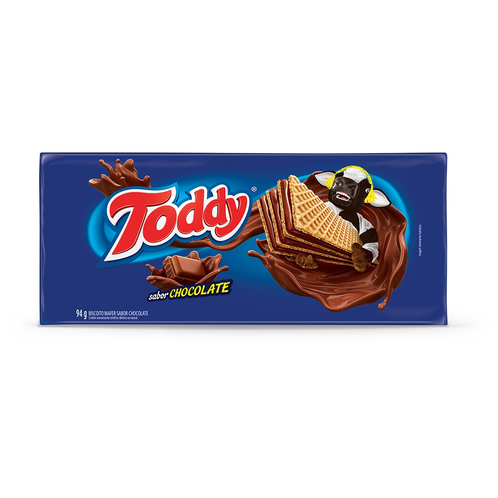 Wafer Toddy Sabor Chocolate 94g - Destro